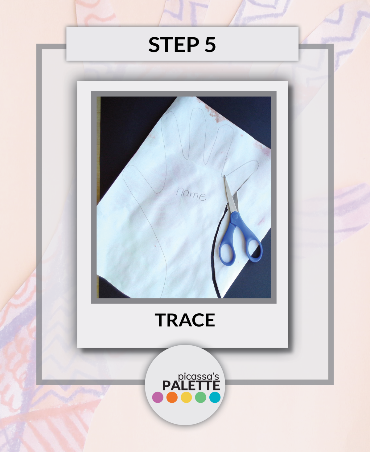 Line-Style Watercolor Hands Art Lesson - Picassa's Palette