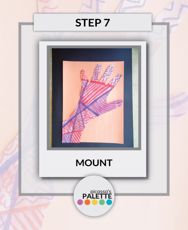 Line-Style Watercolor Hands Art Lesson - Picassa's Palette